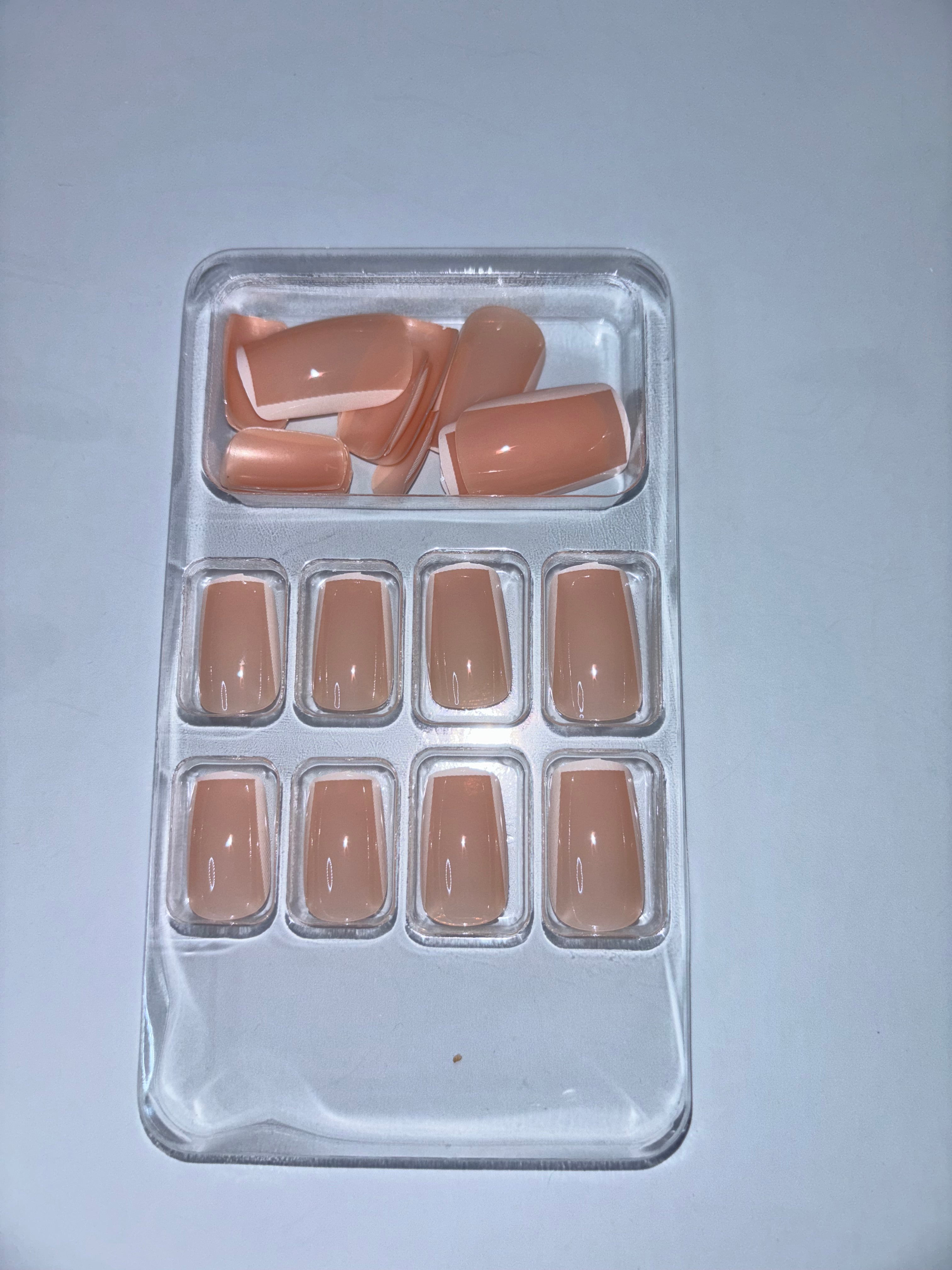 Press on Nails French Square Shaped – Old And New Creatures